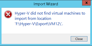 import-vm-error | NKCODE TECH GEEK ZONE
