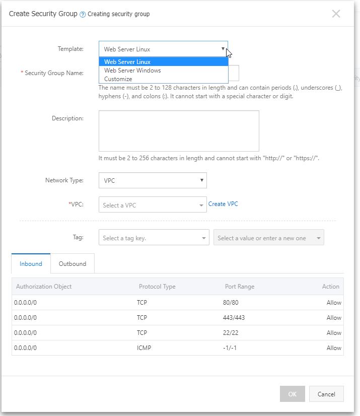 Alibaba Security Groups | NKCODE TECH GEEK ZONE
